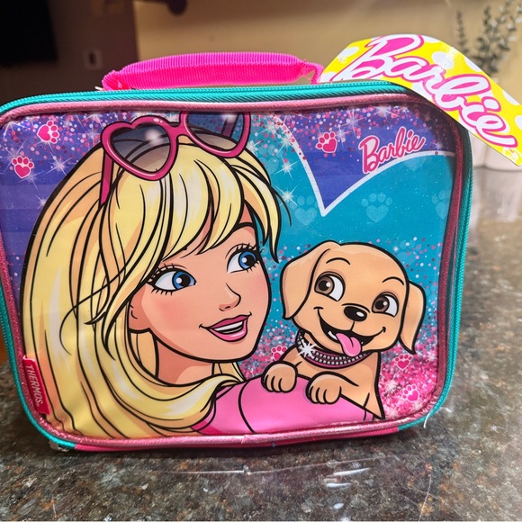 Barbie | Other | Barbie With Dog Insulated School Girl Lunch Box Bag ...